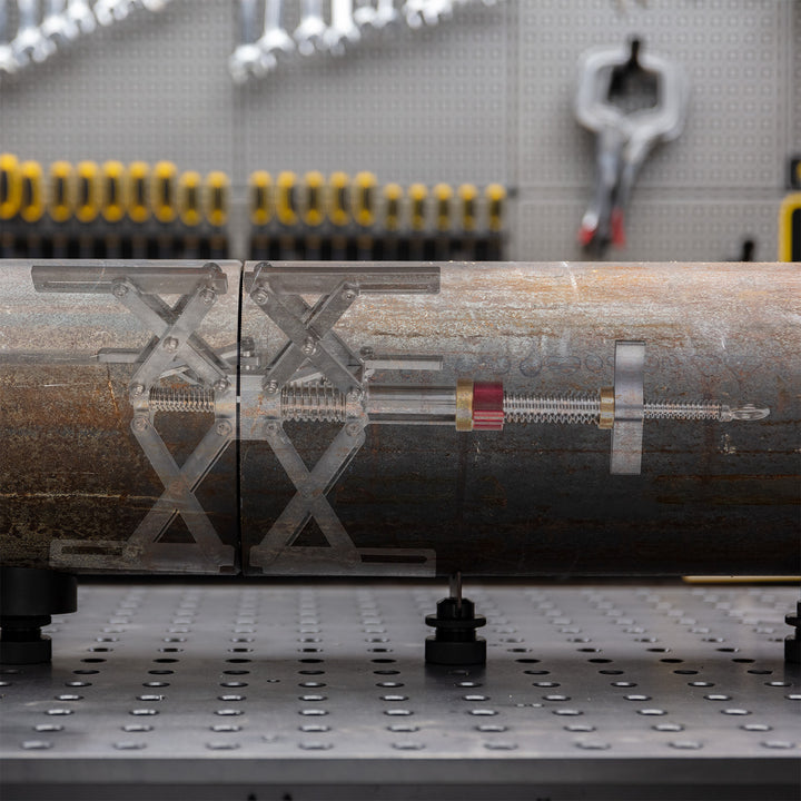 "The Spider" Internal Pipe Fit-Up Clamp, For 4"-8" pipes – Strong Hand ...