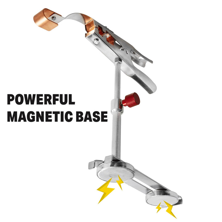 Magnetic Grounding Clamp with Adjustable Height, Detachable Spring ...