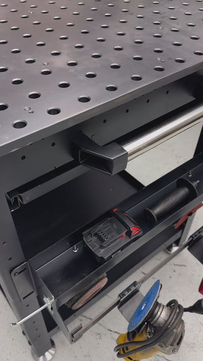 Grinder Storage Rack for Rhino Carts – Strong Hand Tools