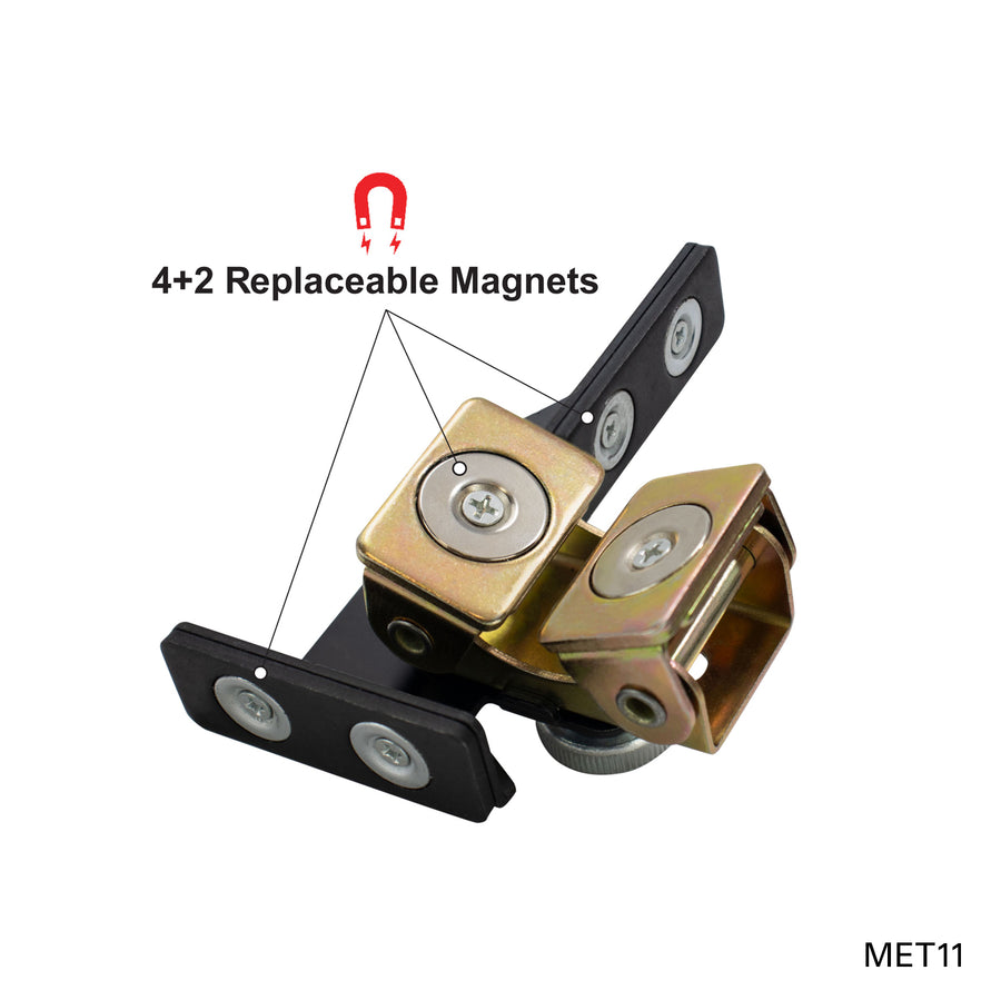 Adjust-O 90° Dual Switch Magnet Squares – Strong Hand Tools